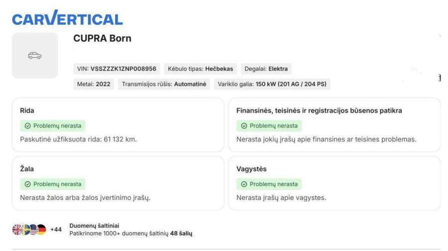 Серый Cupra Born 2022 в Вильнюс, объемом двигателя 0.00 л и пробегом 61 тыс. км за 23400 €, фото 34 на AUTOMOTO.COM.LV