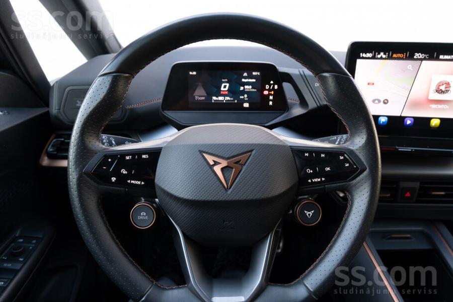 Pelēks Cupra Born 2022 Rīga, ar dzinēja tilpumu 0.00 L un nobraukumu 75 tūkst. km par 26950 €, foto 24 vietnē AUTOMOTO.COM.LV