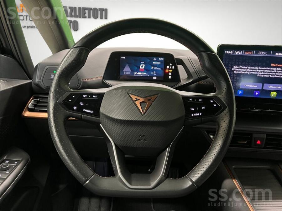 Серый Cupra Born 2022 в Рига, объемом двигателя 0.00 л и пробегом 52 тыс. км за 27490 €, фото 12 на AUTOMOTO.COM.LV