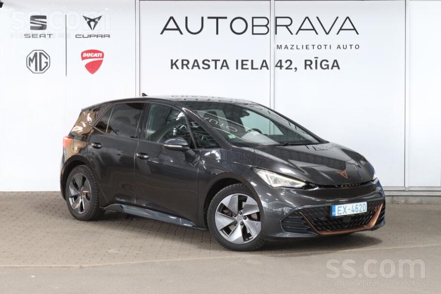 Grey Cupra Born 2022 in Riga, with an engine capacity of 0.00 L and mileage of 140 thousand km for 19490 €, photo 4 on AUTOMOTO.COM.LV