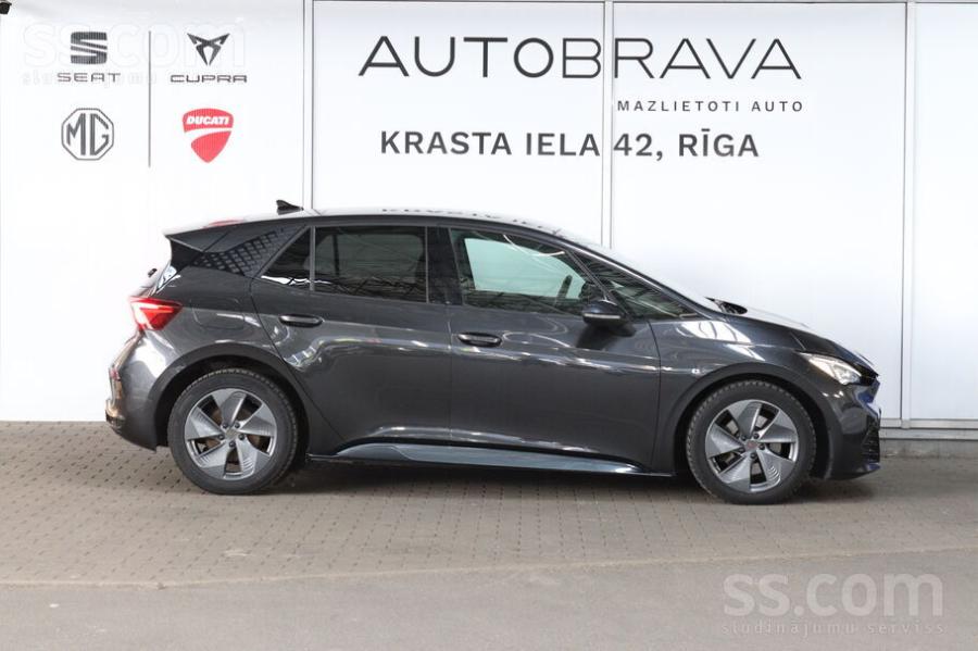 Grey Cupra Born 2022 in Riga, with an engine capacity of 0.00 L and mileage of 140 thousand km for 19490 €, photo 6 on AUTOMOTO.COM.LV