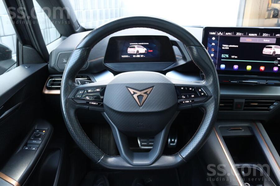 Grey Cupra Born 2022 in Riga, with an engine capacity of 0.00 L and mileage of 140 thousand km for 19490 €, photo 11 on AUTOMOTO.COM.LV