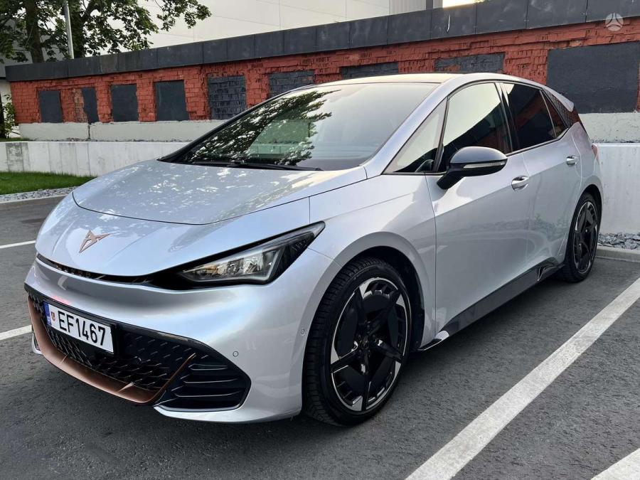 Grey Cupra Born 2022 in Kaunas, with an engine capacity of 0.00 L and mileage of 65 thousand km for 20900 €, photo 1 on AUTOMOTO.COM.LV