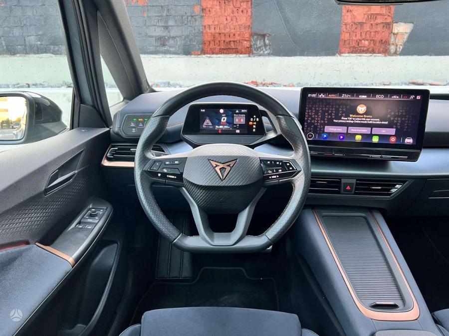 Grey Cupra Born 2022 in Kaunas, with an engine capacity of 0.00 L and mileage of 65 thousand km for 20900 €, photo 15 on AUTOMOTO.COM.LV