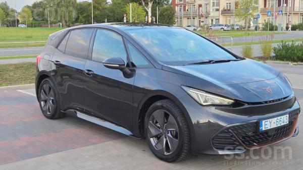 Pelēks Cupra Born 2022 Rīga, ar dzinēja tilpumu 0.00 L un nobraukumu 116 tūkst. km par 22900 €, foto 1 vietnē AUTOMOTO.COM.LV