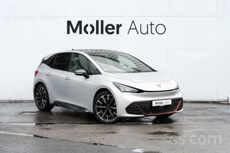Grey Cupra Born 2022 in Riga, with an engine capacity of 0.00 L and mileage of 92 thousand km for 24500 €, photo 3 on AUTOMOTO.COM.LV