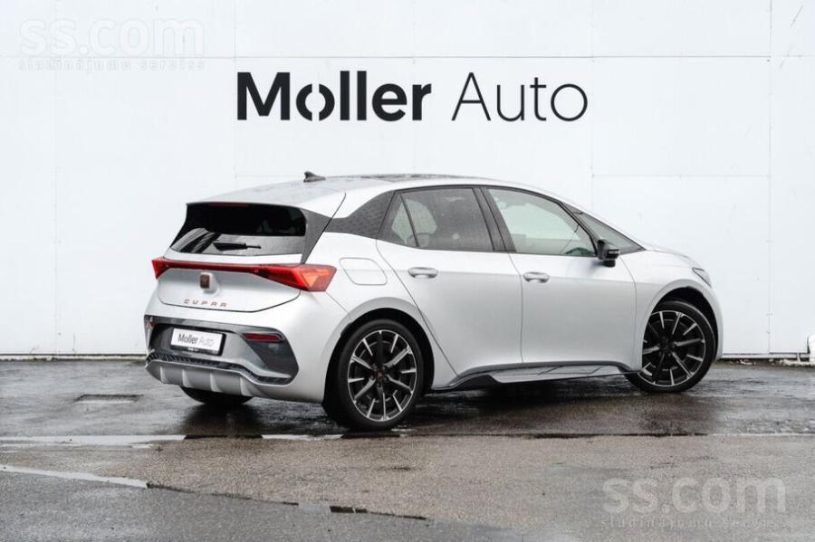 Grey Cupra Born 2022 in Riga, with an engine capacity of 0.00 L and mileage of 92 thousand km for 24500 €, photo 5 on AUTOMOTO.COM.LV