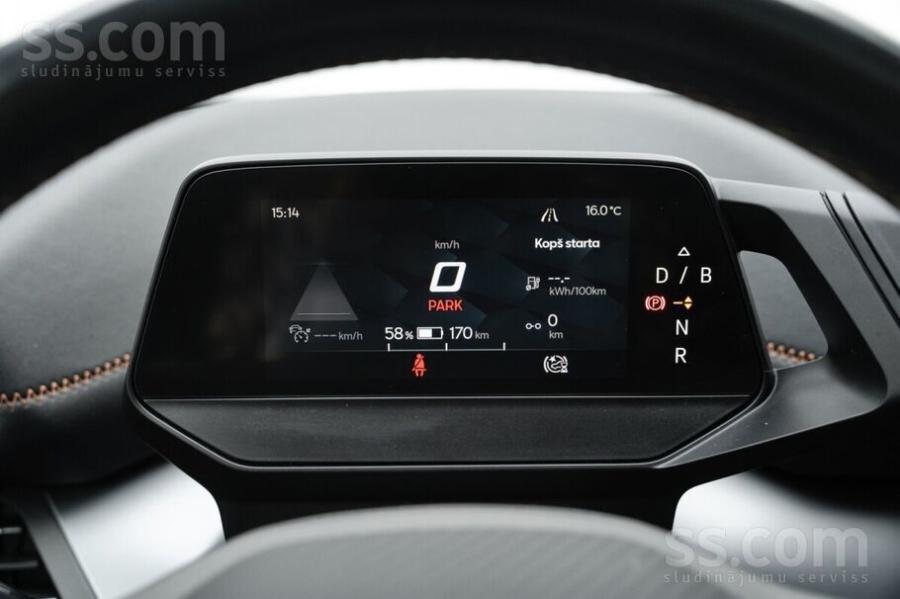 Grey Cupra Born 2022 in Riga, with an engine capacity of 0.00 L and mileage of 92 thousand km for 24500 €, photo 13 on AUTOMOTO.COM.LV