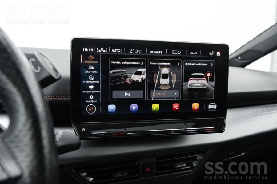Grey Cupra Born 2022 in Riga, with an engine capacity of 0.00 L and mileage of 92 thousand km for 24500 €, photo 18 on AUTOMOTO.COM.LV