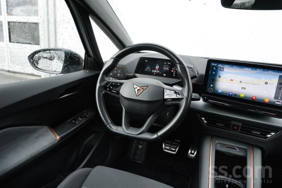 Grey Cupra Born 2022 in Riga, with an engine capacity of 0.00 L and mileage of 92 thousand km for 24500 €, photo 26 on AUTOMOTO.COM.LV