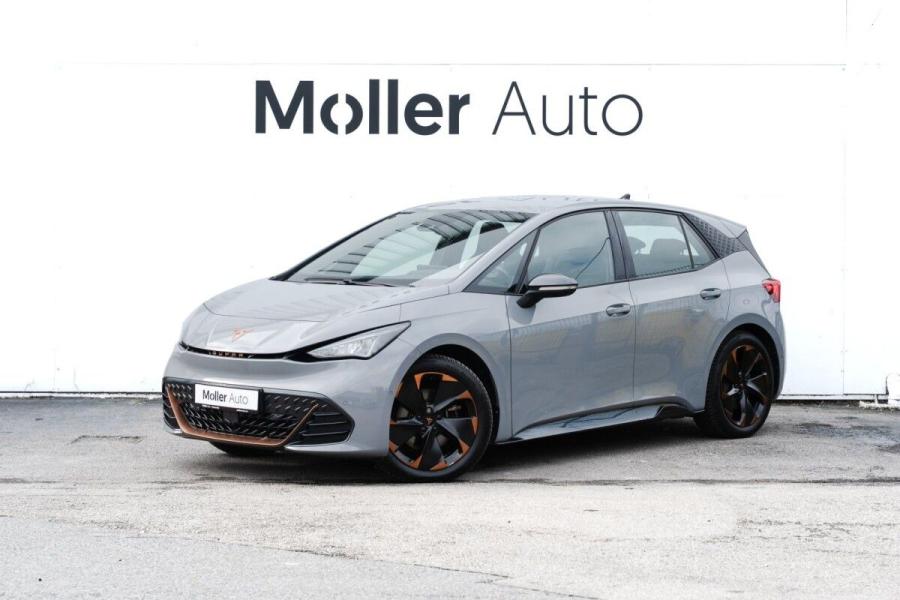 Pelēks Cupra Born 2022 Rīga, ar dzinēja tilpumu 0.00 L un nobraukumu 45 tūkst. km par 26800 €, foto 1 vietnē AUTOMOTO.COM.LV