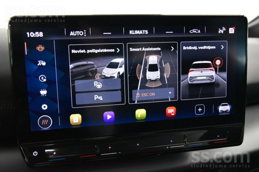 Серый Cupra Born 2022 в Рига, объемом двигателя 0.00 л и пробегом 38 тыс. км за 26990 €, фото 24 на AUTOMOTO.COM.LV