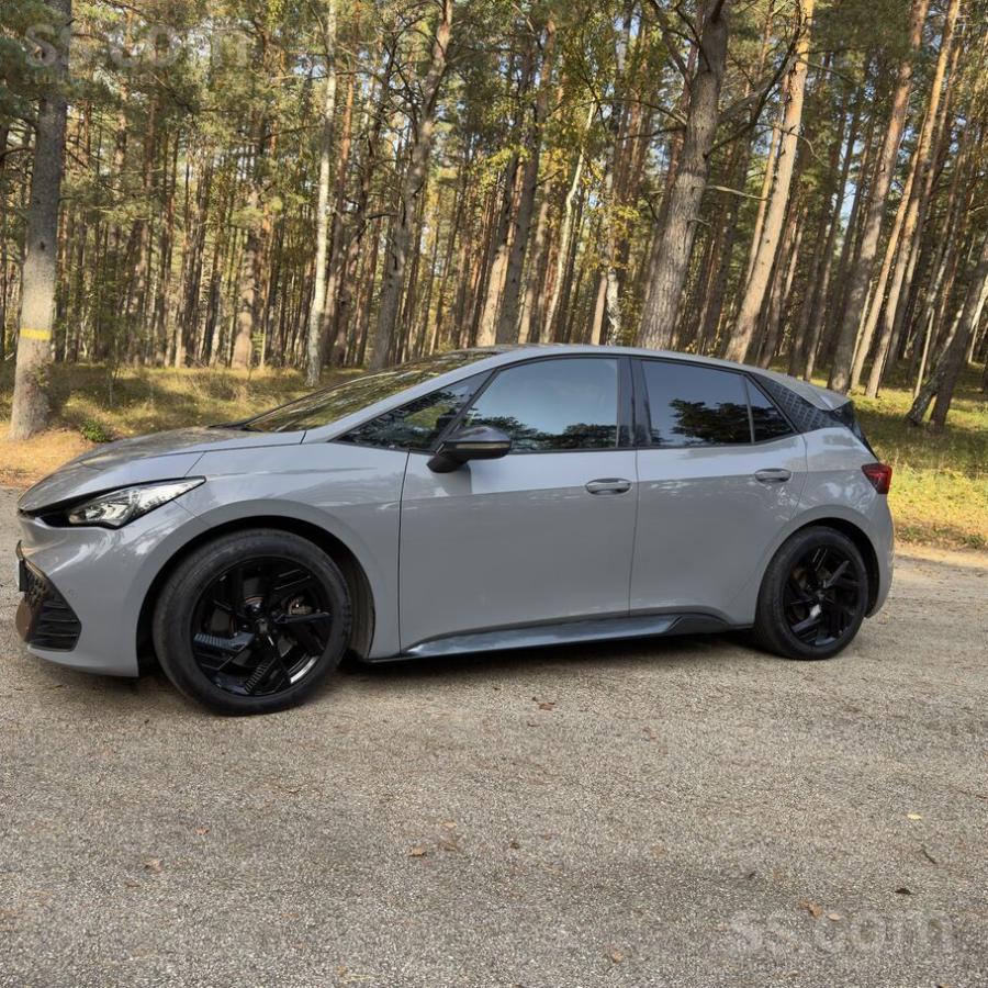 Pelēks Cupra Born 2022 Rīga, ar dzinēja tilpumu 0.00 L un nobraukumu 82 tūkst. km par 21500 €, foto 3 vietnē AUTOMOTO.COM.LV