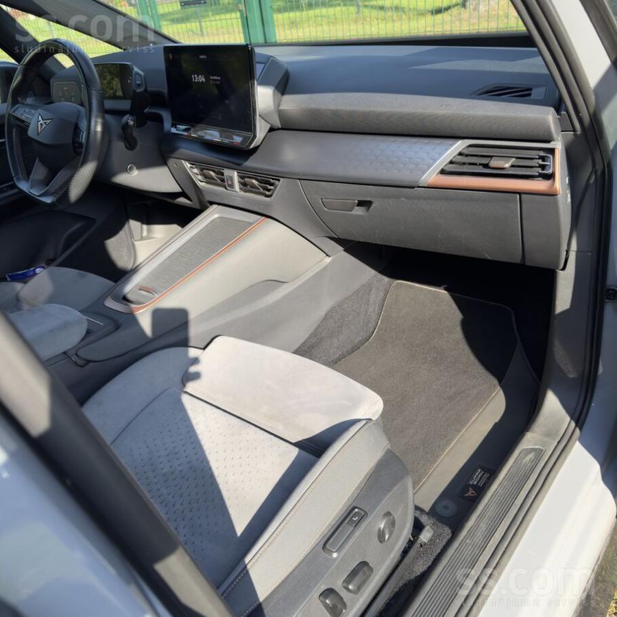 Pelēks Cupra Born 2022 Rīga, ar dzinēja tilpumu 0.00 L un nobraukumu 82 tūkst. km par 21500 €, foto 10 vietnē AUTOMOTO.COM.LV