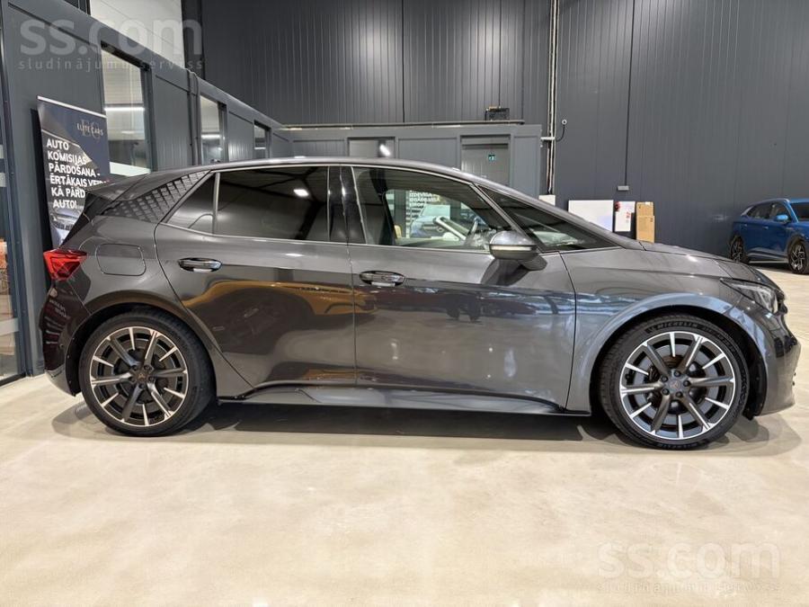 Grey Cupra Born 2022 in Riga, with an engine capacity of 0.00 L and mileage of 48 thousand km for 28800 €, photo 3 on AUTOMOTO.COM.LV