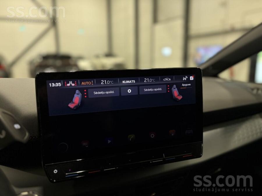 Grey Cupra Born 2022 in Riga, with an engine capacity of 0.00 L and mileage of 48 thousand km for 28800 €, photo 13 on AUTOMOTO.COM.LV
