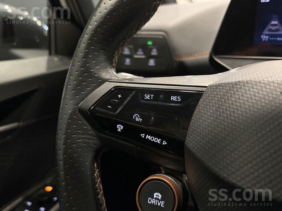 Grey Cupra Born 2022 in Riga, with an engine capacity of 0.00 L and mileage of 48 thousand km for 28800 €, photo 21 on AUTOMOTO.COM.LV