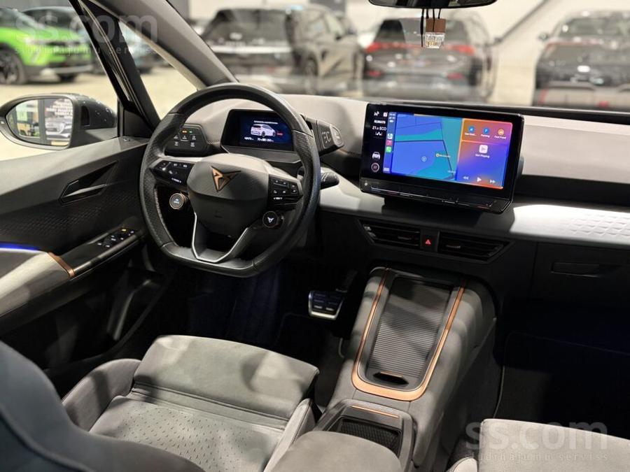 Grey Cupra Born 2022 in Riga, with an engine capacity of 0.00 L and mileage of 48 thousand km for 28800 €, photo 24 on AUTOMOTO.COM.LV