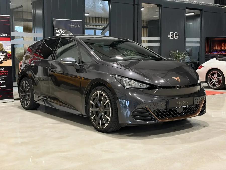 Grey Cupra Born 2022 in Marupe, with an engine capacity of 0.00 L and mileage of 48 thousand km for 28800 €, photo 1 on AUTOMOTO.COM.LV