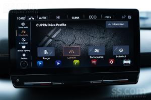 Pelēks Cupra Born 2023 Rīga, ar dzinēja tilpumu 0.00 L un nobraukumu 30 tūkst. km par 29990 €, foto 32 vietnē AUTOMOTO.COM.LV