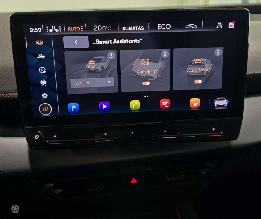 Pelēks Cupra Born 2023 Šauļi, ar dzinēja tilpumu 0.00 L un nobraukumu 46 tūkst. km par 24500 €, foto 16 vietnē AUTOMOTO.COM.LV