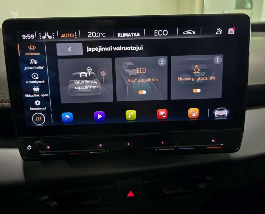 Pelēks Cupra Born 2023 Šauļi, ar dzinēja tilpumu 0.00 L un nobraukumu 46 tūkst. km par 24500 €, foto 18 vietnē AUTOMOTO.COM.LV