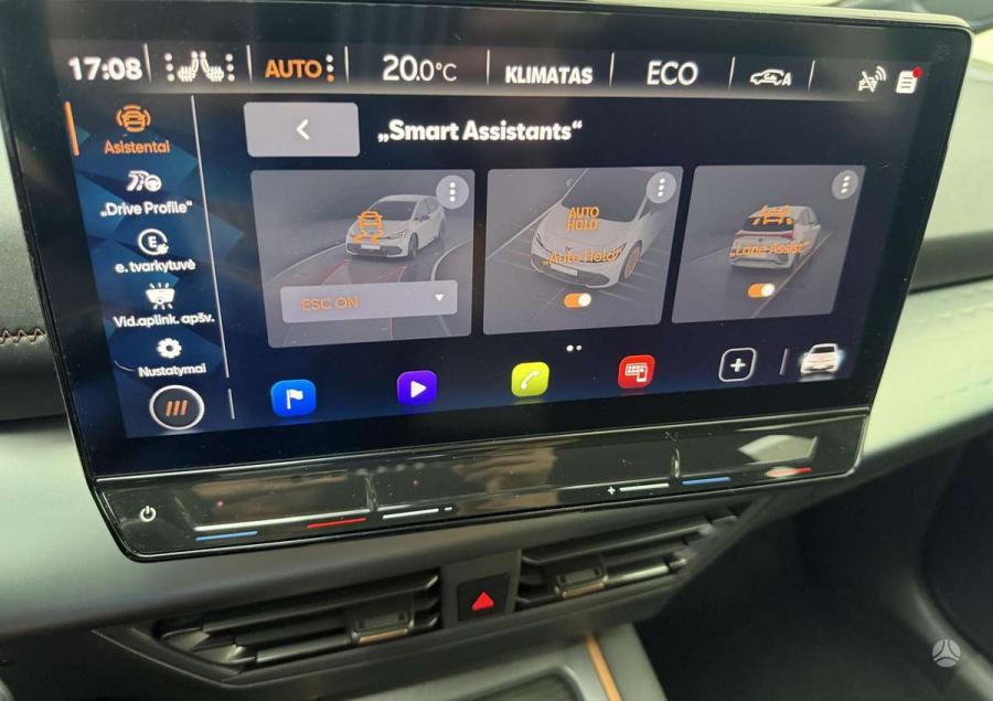 Pelēks Cupra Born 2023 Viļņa, ar dzinēja tilpumu 0.00 L un nobraukumu 69 tūkst. km par 23300 €, foto 26 vietnē AUTOMOTO.COM.LV