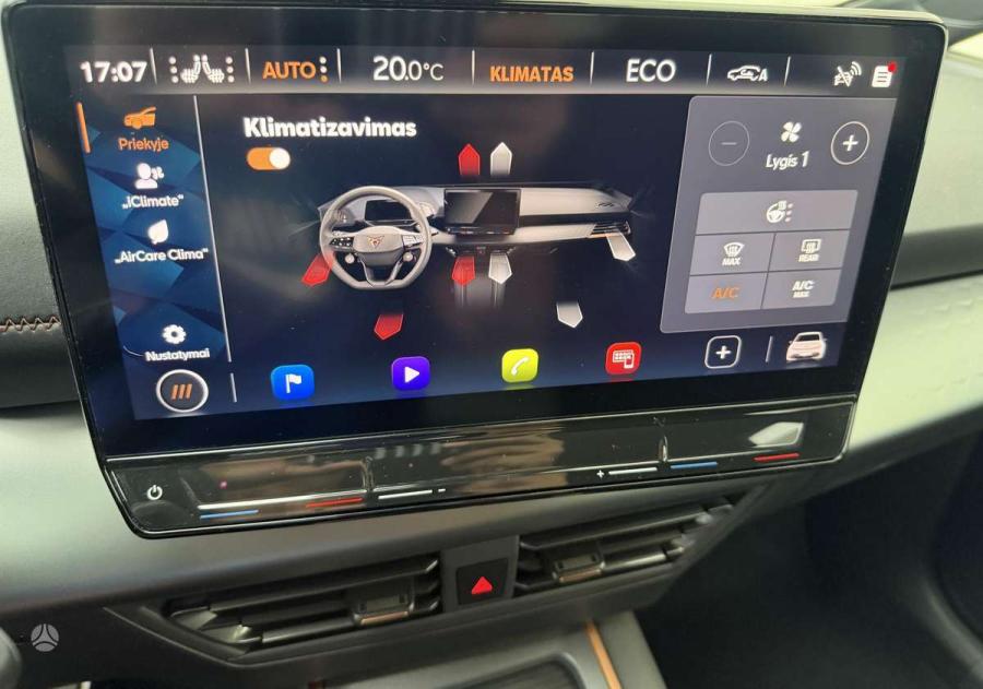 Pelēks Cupra Born 2023 Viļņa, ar dzinēja tilpumu 0.00 L un nobraukumu 69 tūkst. km par 23300 €, foto 29 vietnē AUTOMOTO.COM.LV