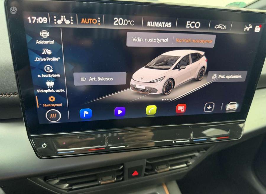 Pelēks Cupra Born 2023 Viļņa, ar dzinēja tilpumu 0.00 L un nobraukumu 69 tūkst. km par 23300 €, foto 30 vietnē AUTOMOTO.COM.LV