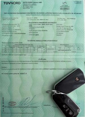 Pelēks Cupra Born 2023 Viļņa, ar dzinēja tilpumu 0.00 L un nobraukumu 69 tūkst. km par 23300 €, foto 35 vietnē AUTOMOTO.COM.LV