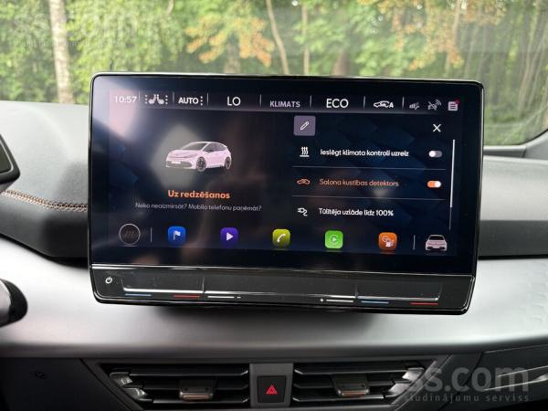 Pelēks Cupra Born 2023 Rīga, ar dzinēja tilpumu 0.00 L un nobraukumu 129 tūkst. km par 29000 €, foto 8 vietnē AUTOMOTO.COM.LV
