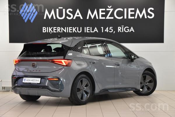 Grey Cupra Born 2023 in Riga, with an engine capacity of 0.00 L and mileage of 45 thousand km for 25990 €, photo 7 on AUTOMOTO.COM.LV