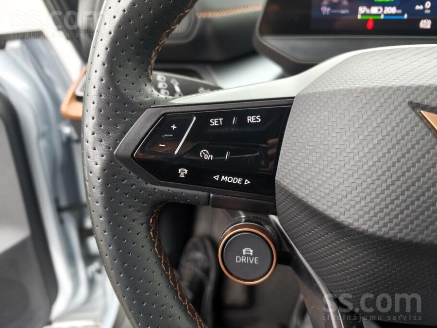 Grey Cupra Born 2023 in Riga, with an engine capacity of 0.00 L and mileage of 54 thousand km for 25900 €, photo 10 on AUTOMOTO.COM.LV