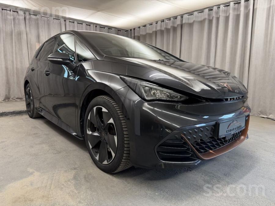 Grey Cupra Born 2023 in Riga, with an engine capacity of 0.00 L and mileage of 128 thousand km for 24490 €, photo 4 on AUTOMOTO.COM.LV