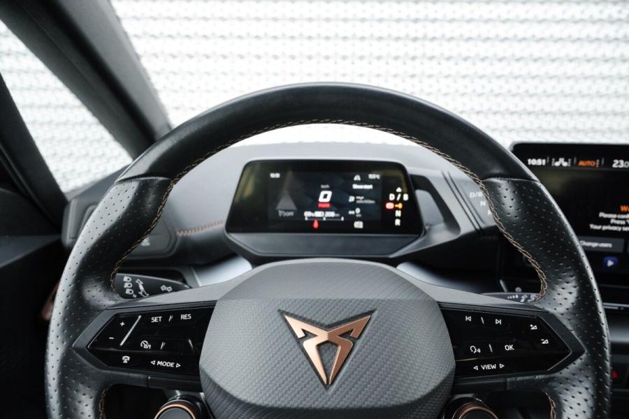 Grey Cupra Born 2023 in Marupe, with an engine capacity of 0.10 L and mileage of 99 thousand km for 28650 €, photo 15 on AUTOMOTO.COM.LV