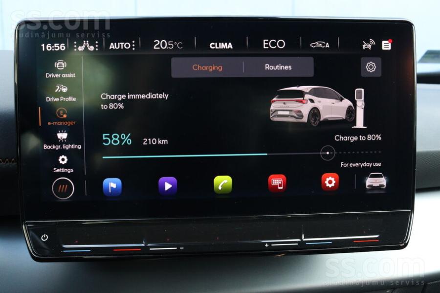 Серый Cupra Born 2024 в Рига, объемом двигателя 0.00 л и пробегом 39 тыс. км за 31490 €, фото 20 на AUTOMOTO.COM.LV