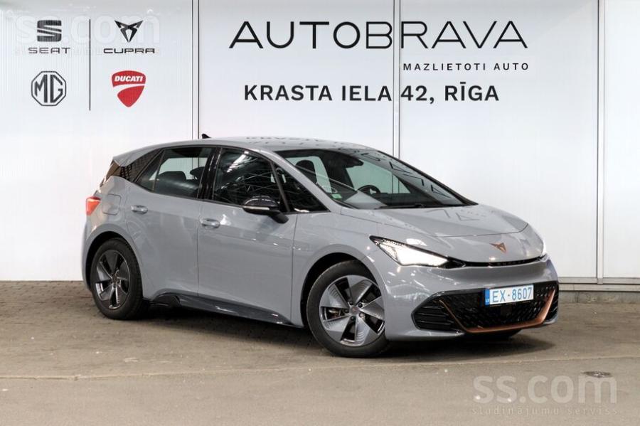 Pelēks Cupra Born 2024 Rīga, ar dzinēja tilpumu 2.00 L un nobraukumu 43 tūkst. km par 31490 €, foto 4 vietnē AUTOMOTO.COM.LV