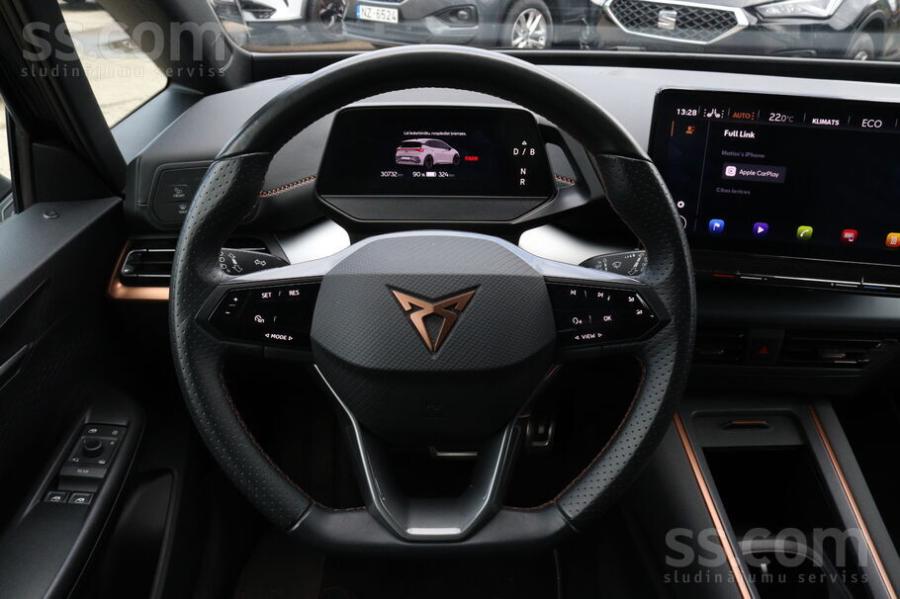 Grey Cupra Born 2024 in Riga, with an engine capacity of 0.00 L and mileage of 31 thousand km for 28990 €, photo 11 on AUTOMOTO.COM.LV