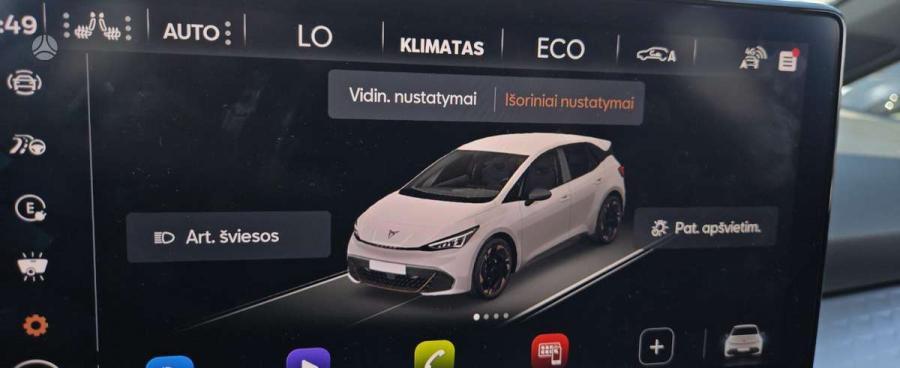 Pelēks Cupra Born 2024 Šauļi, ar dzinēja tilpumu 0.00 L un nobraukumu 33 tūkst. km par 22900 €, foto 12 vietnē AUTOMOTO.COM.LV