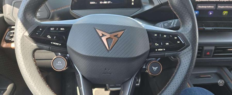 Pelēks Cupra Born 2024 Šauļi, ar dzinēja tilpumu 0.00 L un nobraukumu 33 tūkst. km par 22900 €, foto 14 vietnē AUTOMOTO.COM.LV