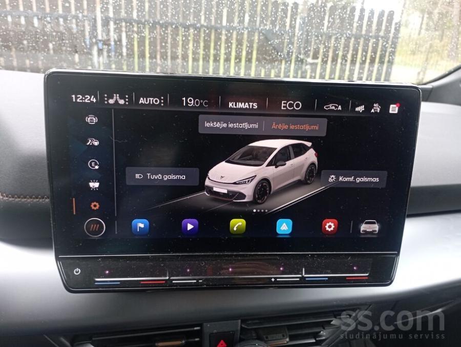 Pelēks Cupra Born 2024 Rīga, ar dzinēja tilpumu 0.00 L un nobraukumu 65 tūkst. km par 21500 €, foto 12 vietnē AUTOMOTO.COM.LV