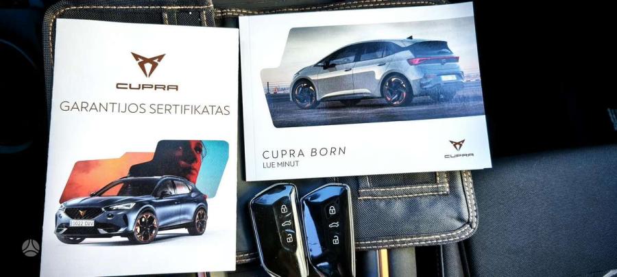 Серый Cupra Born 2024 в Алитус, объемом двигателя 0.00 л и пробегом 33 тыс. км за 16850 €, фото 44 на AUTOMOTO.COM.LV