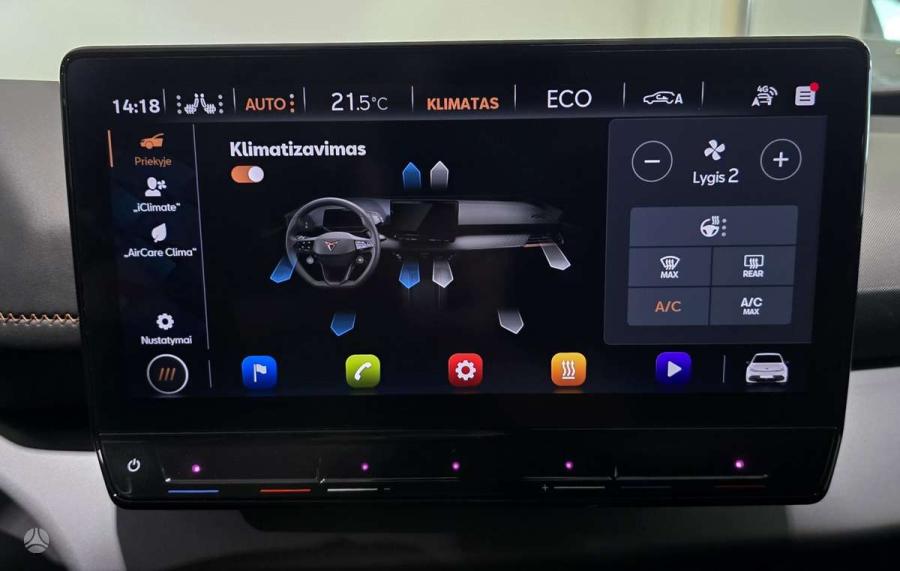 Pelēks Cupra Born 2024 Šauļi, ar dzinēja tilpumu 0.00 L un nobraukumu 79 tūkst. km par 23500 €, foto 21 vietnē AUTOMOTO.COM.LV