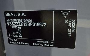 Pelēks Cupra Born 2024 Šauļi, ar dzinēja tilpumu 0.00 L un nobraukumu 79 tūkst. km par 23500 €, foto 31 vietnē AUTOMOTO.COM.LV