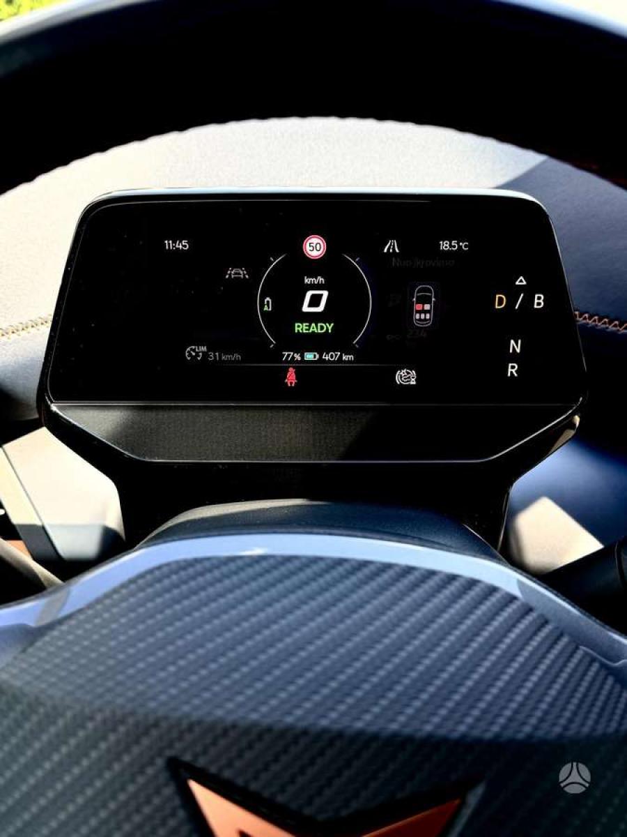 Pelēks Cupra Born 2025 Kauņa, ar dzinēja tilpumu 0.00 L un nobraukumu 16 tūkst. km par 32800 €, foto 31 vietnē AUTOMOTO.COM.LV