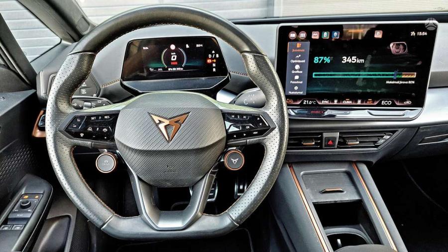 Pelēks Cupra Born 2025 Viļņa, ar dzinēja tilpumu 0.00 L un nobraukumu 29 tūkst. km par 29300 €, foto 16 vietnē AUTOMOTO.COM.LV