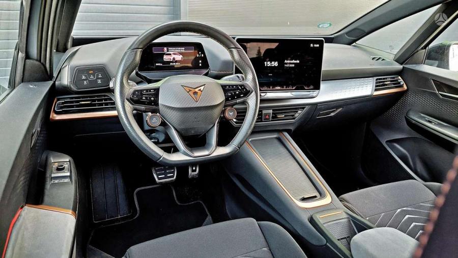 Pelēks Cupra Born 2025 Viļņa, ar dzinēja tilpumu 0.00 L un nobraukumu 29 tūkst. km par 29300 €, foto 21 vietnē AUTOMOTO.COM.LV