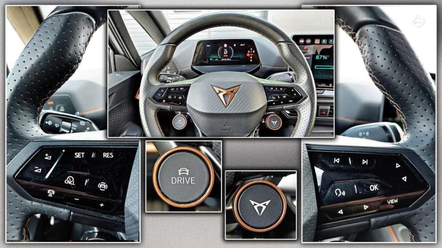 Pelēks Cupra Born 2025 Viļņa, ar dzinēja tilpumu 0.00 L un nobraukumu 29 tūkst. km par 29300 €, foto 36 vietnē AUTOMOTO.COM.LV