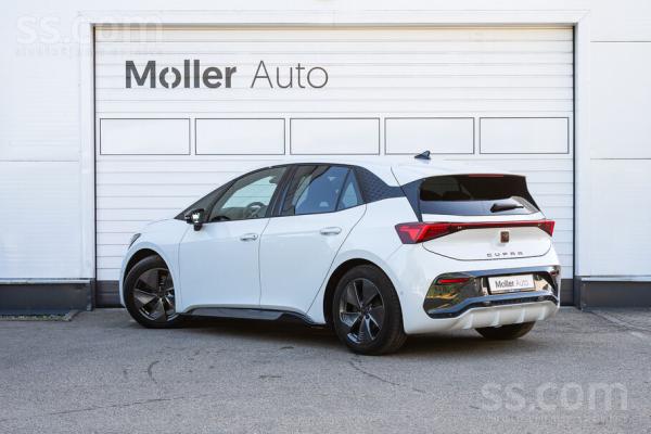 White Cupra Born 2022 in Riga, with an engine capacity of 0.00 L and mileage of 74 thousand km for 24950 €, photo 4 on AUTOMOTO.COM.LV
