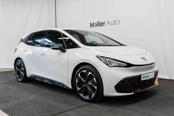 White Cupra Born 2022 in Tallinn, with an engine capacity of 0.10 L and mileage of 60 thousand km for 27900 €, photo 6 on AUTOMOTO.COM.LV
